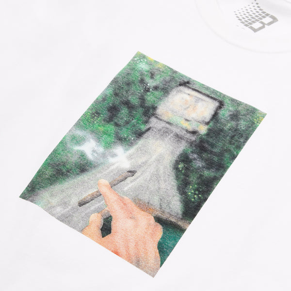 MEGA RAMP TEE WHITE – bronze56