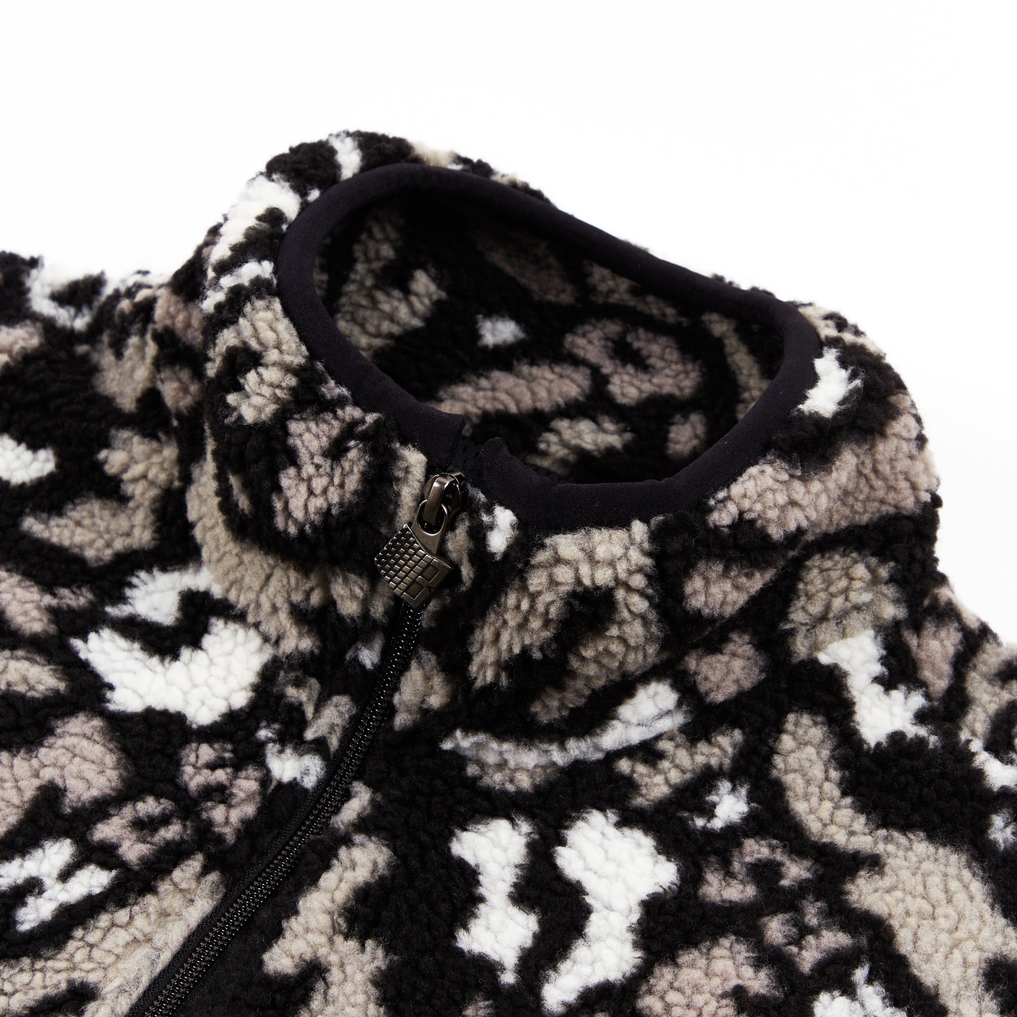 CAMO FLEECE JACKET SNOW – BRONZE56K