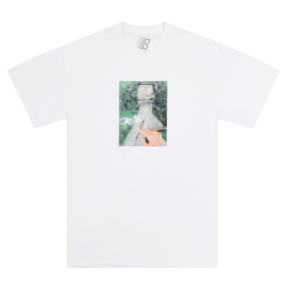 MEGA RAMP TEE WHITE – BRONZE56K