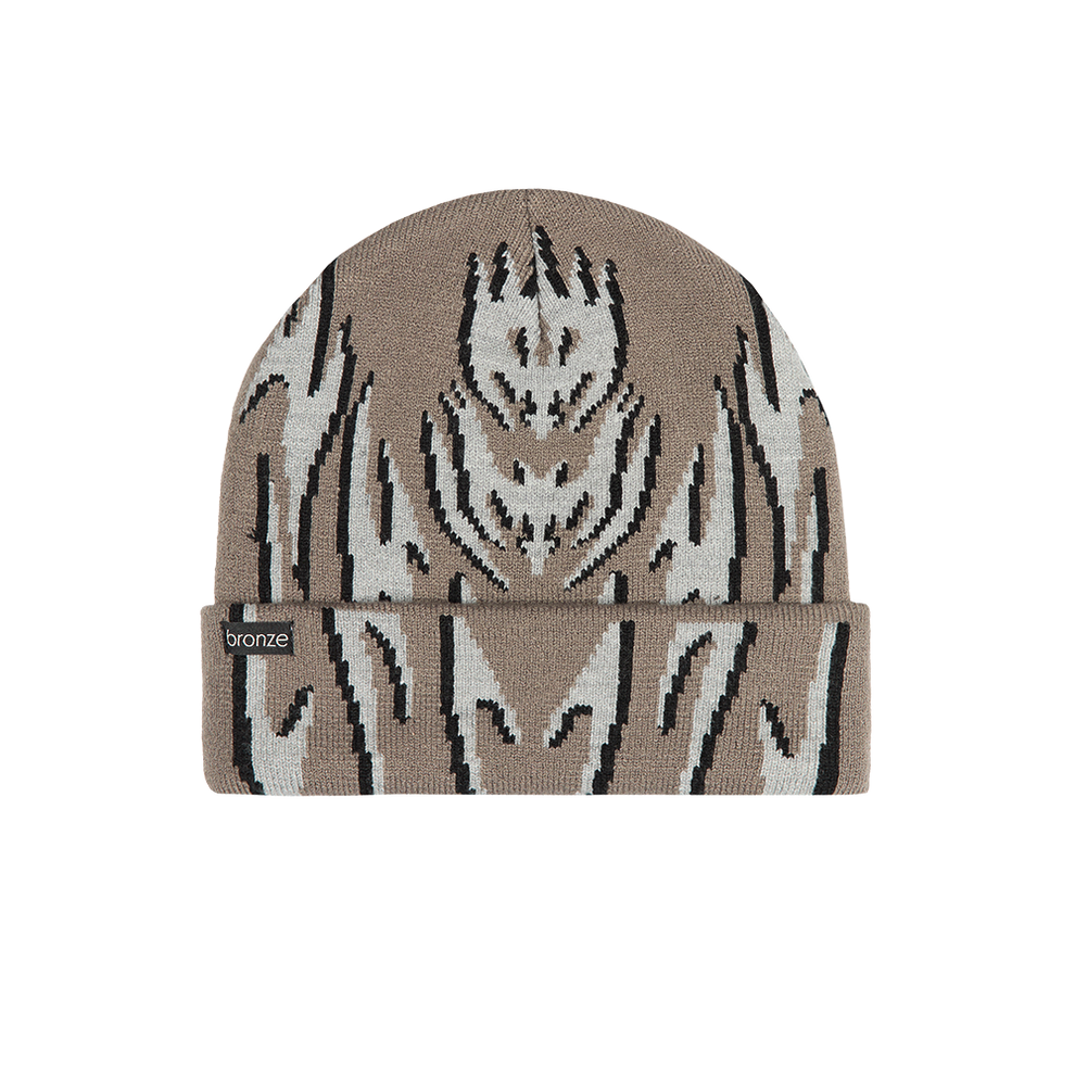 TRIBAL SPORT BEANIE GREY – BRONZE56K